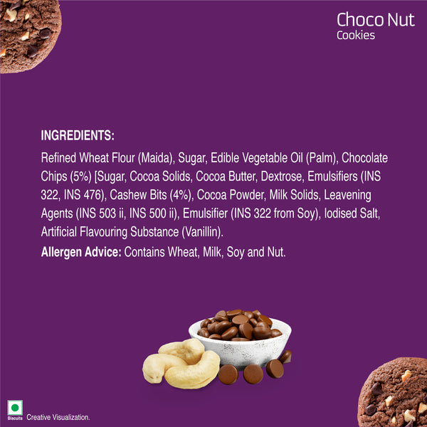 Unibic Choco Nut Cookies, 270 g – Unibicestore