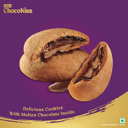 UNIBIC Choco Kiss - Centre Filled Cookies, 250 g – Unibicestore